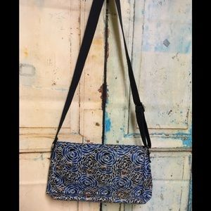 Kipling | Bags | Kipling Blue Navy Floral Bag Purse | Poshmark